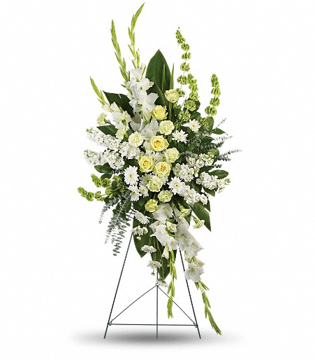 Sympathy Floral Standing Sprays - Magnificent Life Spray - Tacoma WA ...